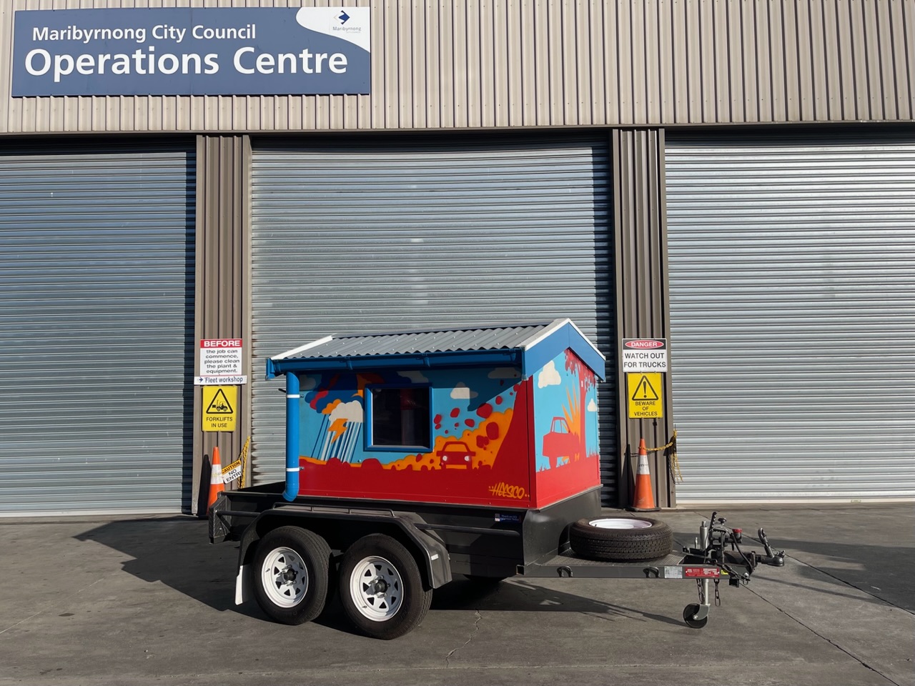 Footscray ComEd Trailer | Emergency Vehicles App