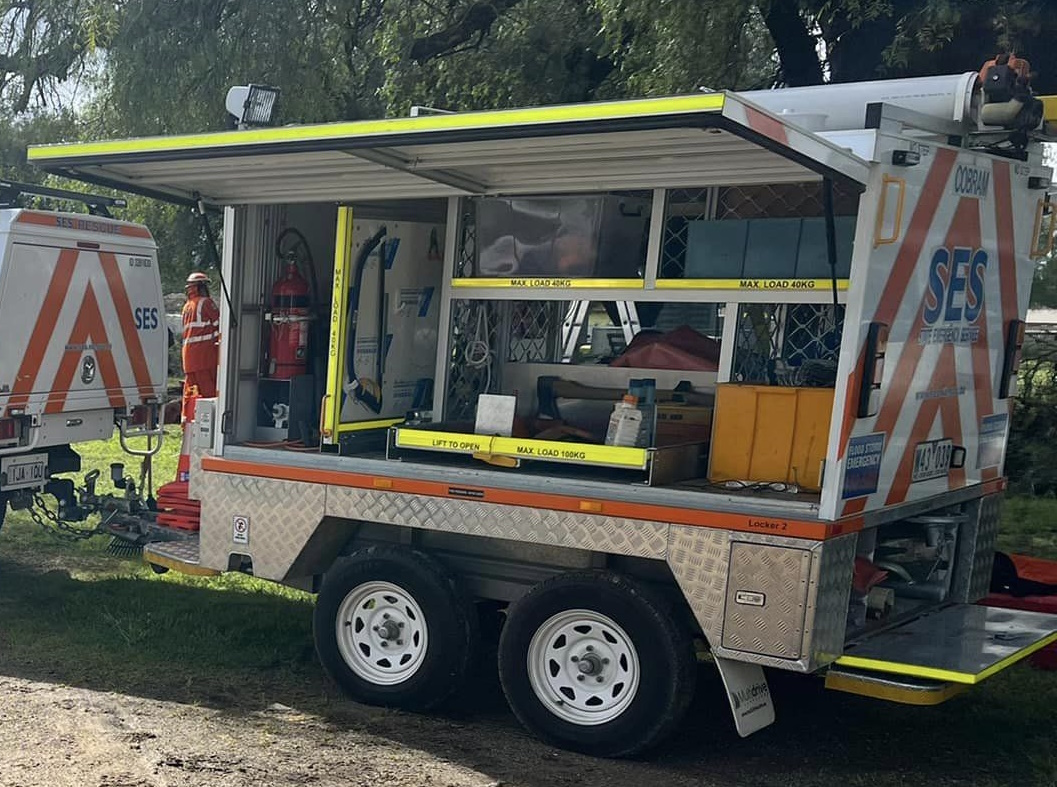 Cobram Storm Trailer | Emergency Vehicles App