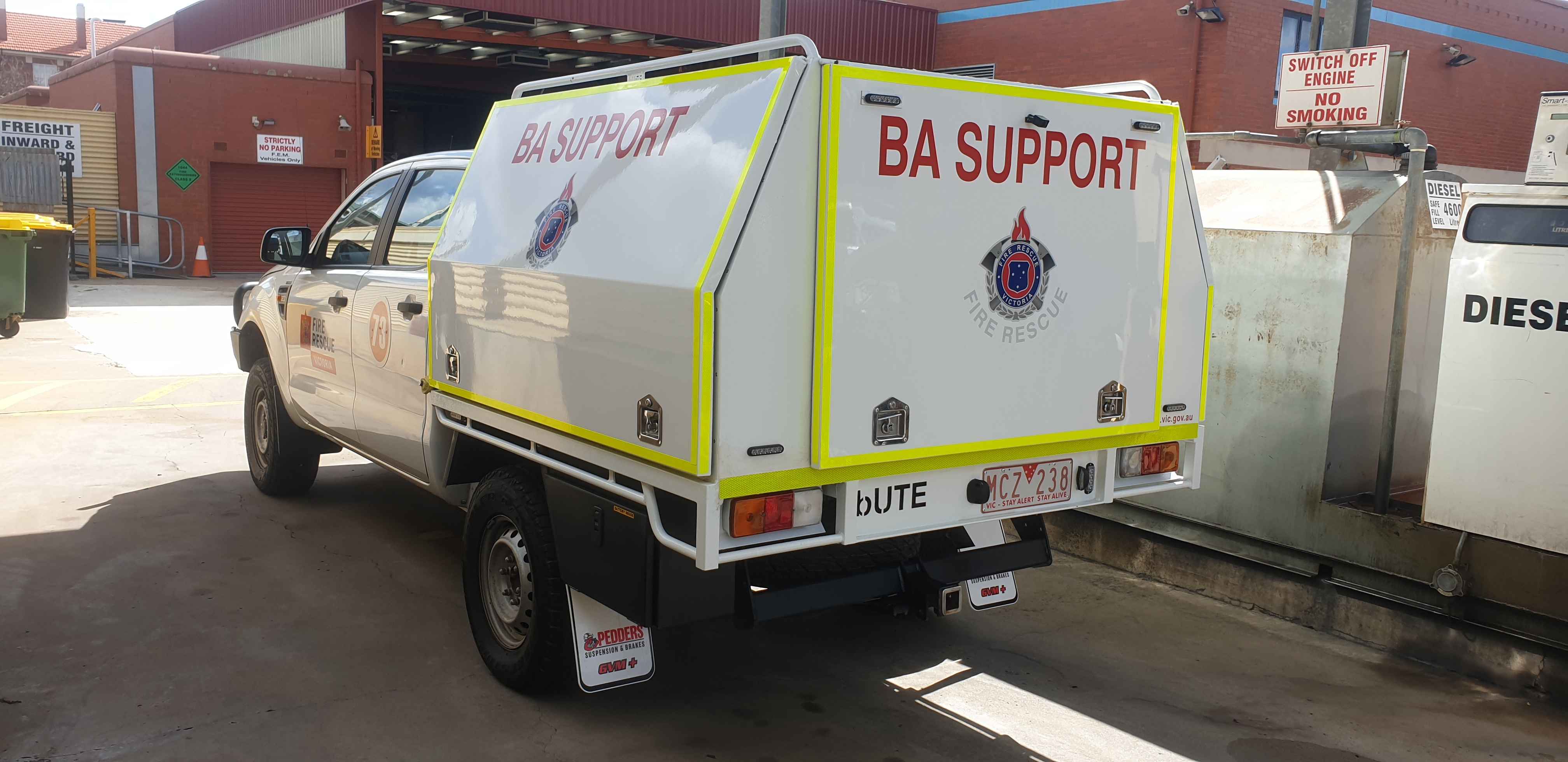BA Support 73 ( Please fix plate - MCZ 238 ) | Emergency Vehicles App