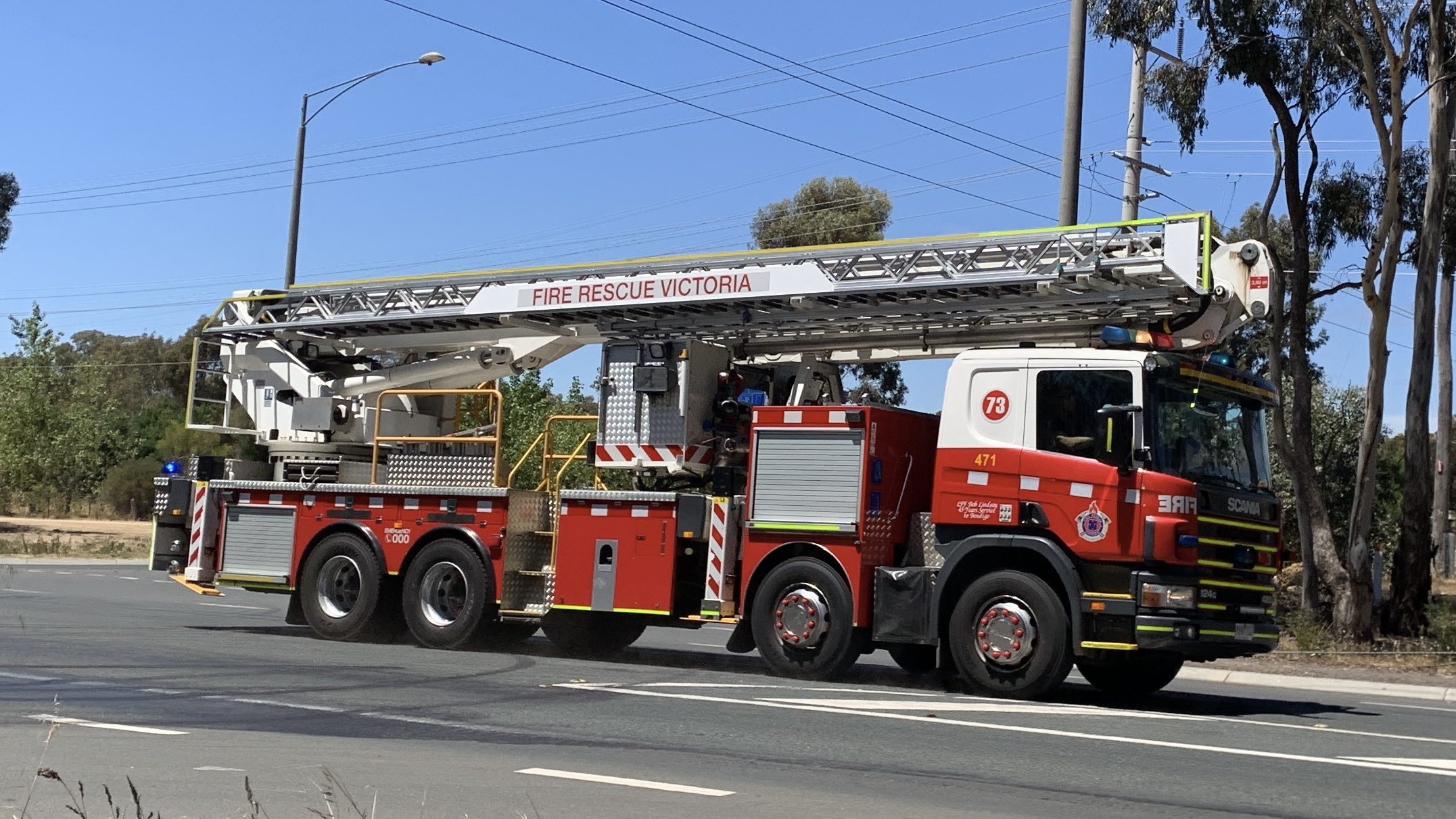 Ladder Platform 73 | Emergency Vehicles App